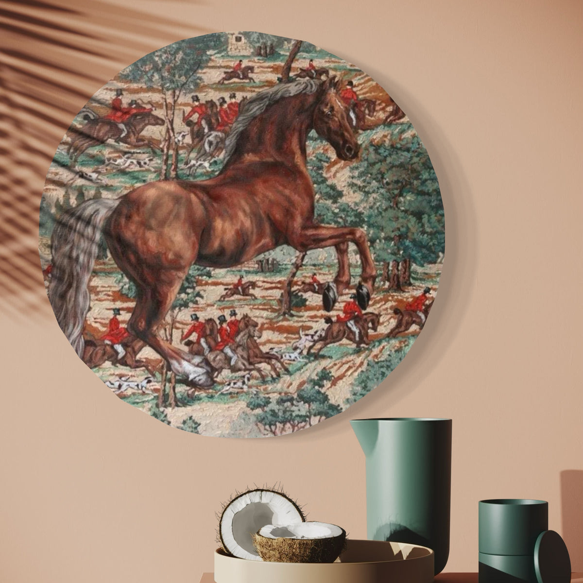 Feral Horse Galloping After a Fox by Carlos Gamez de Francisco – Curina