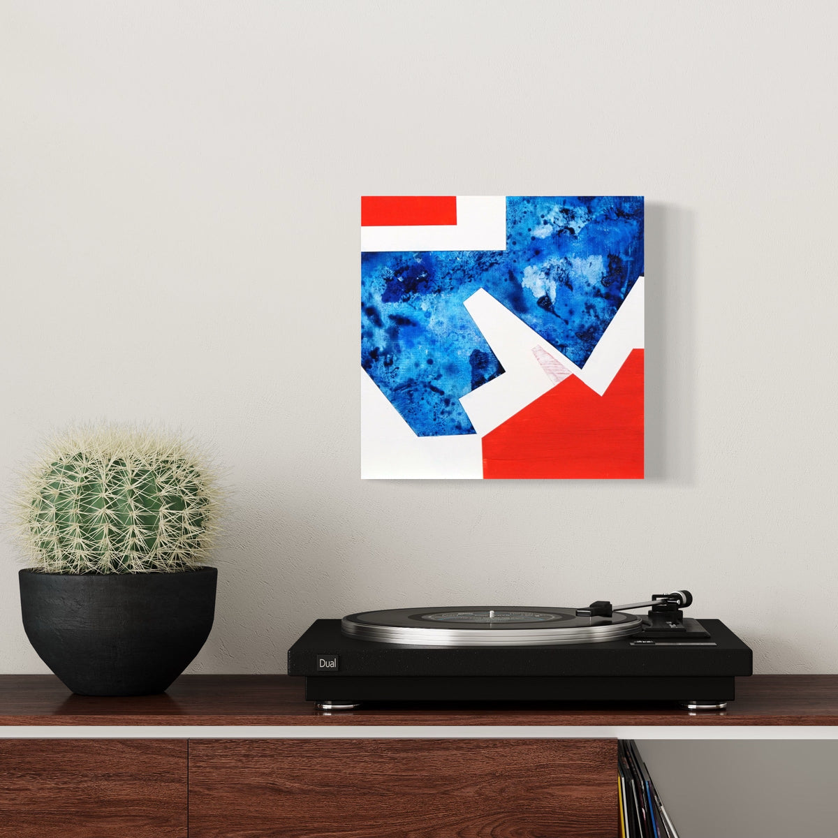 Red and Blue House by Lisa Petker Mintz – Curina