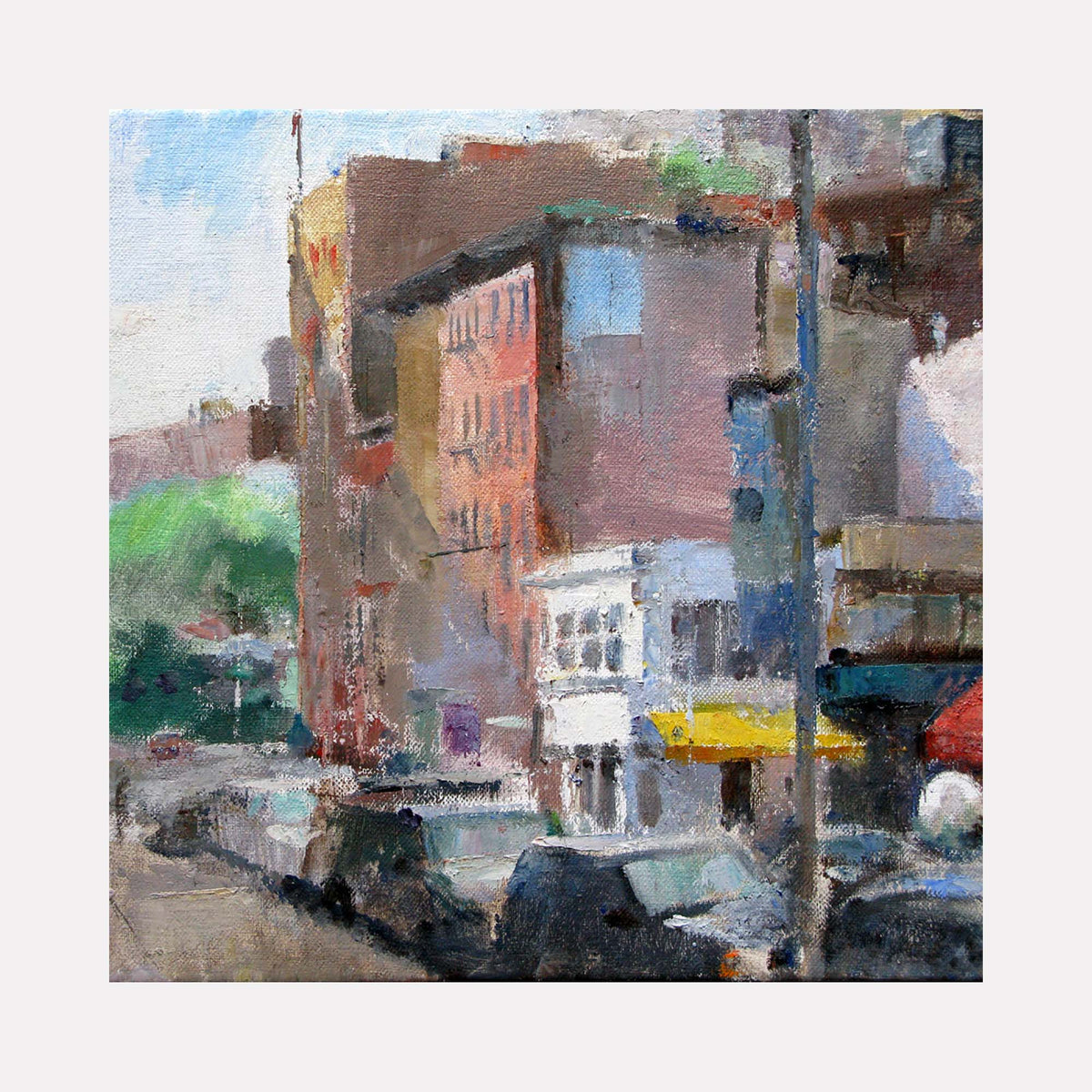 Duane Street at West Broadway by Peter Colquhoun – Curina